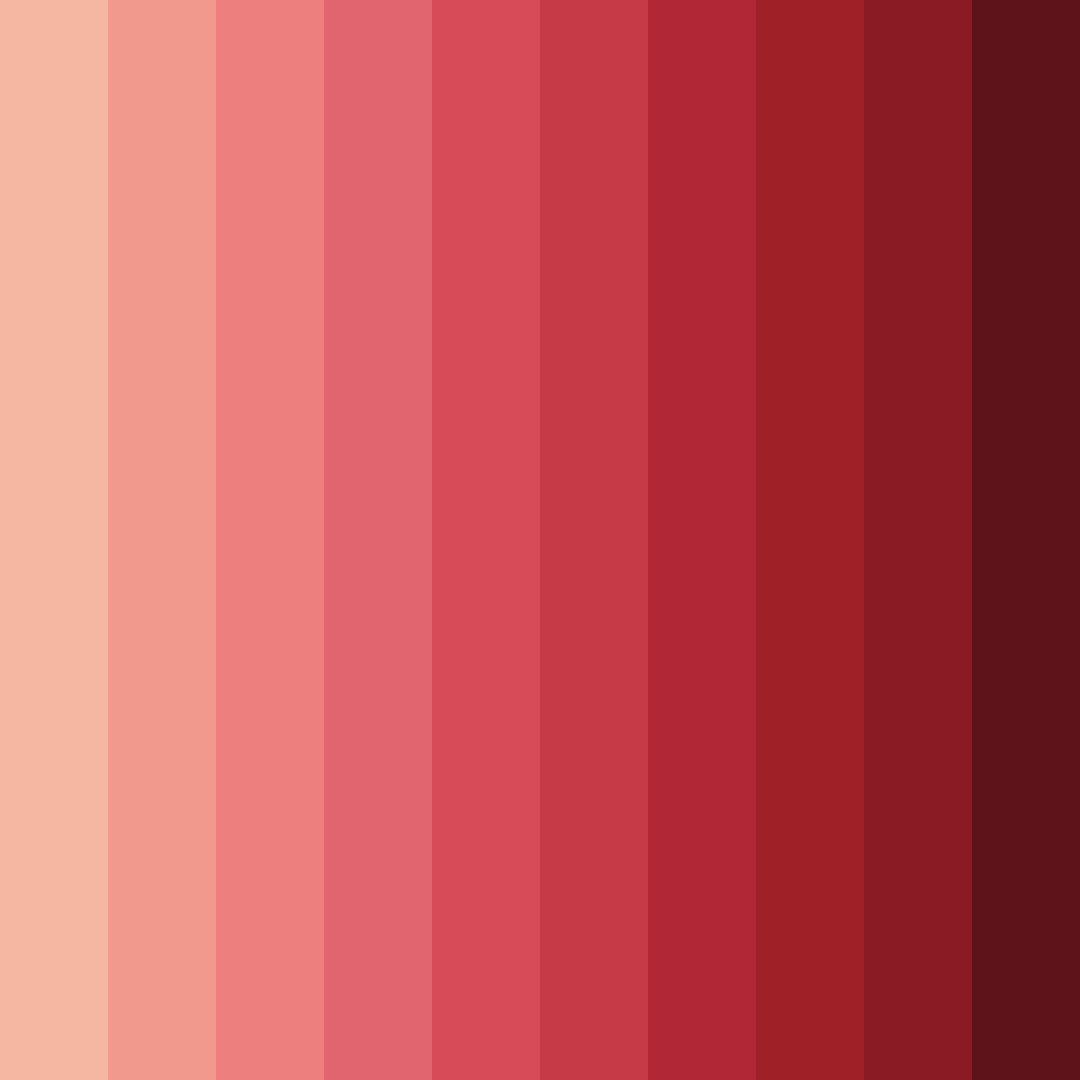 Crimson Cascade Color Palette - ColorDrop