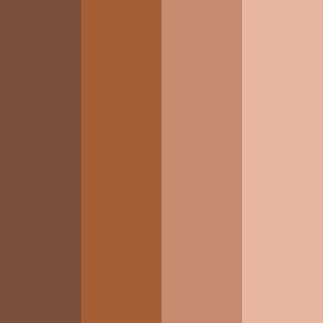 Copper Ember Glow Color Palette - ColorDrop