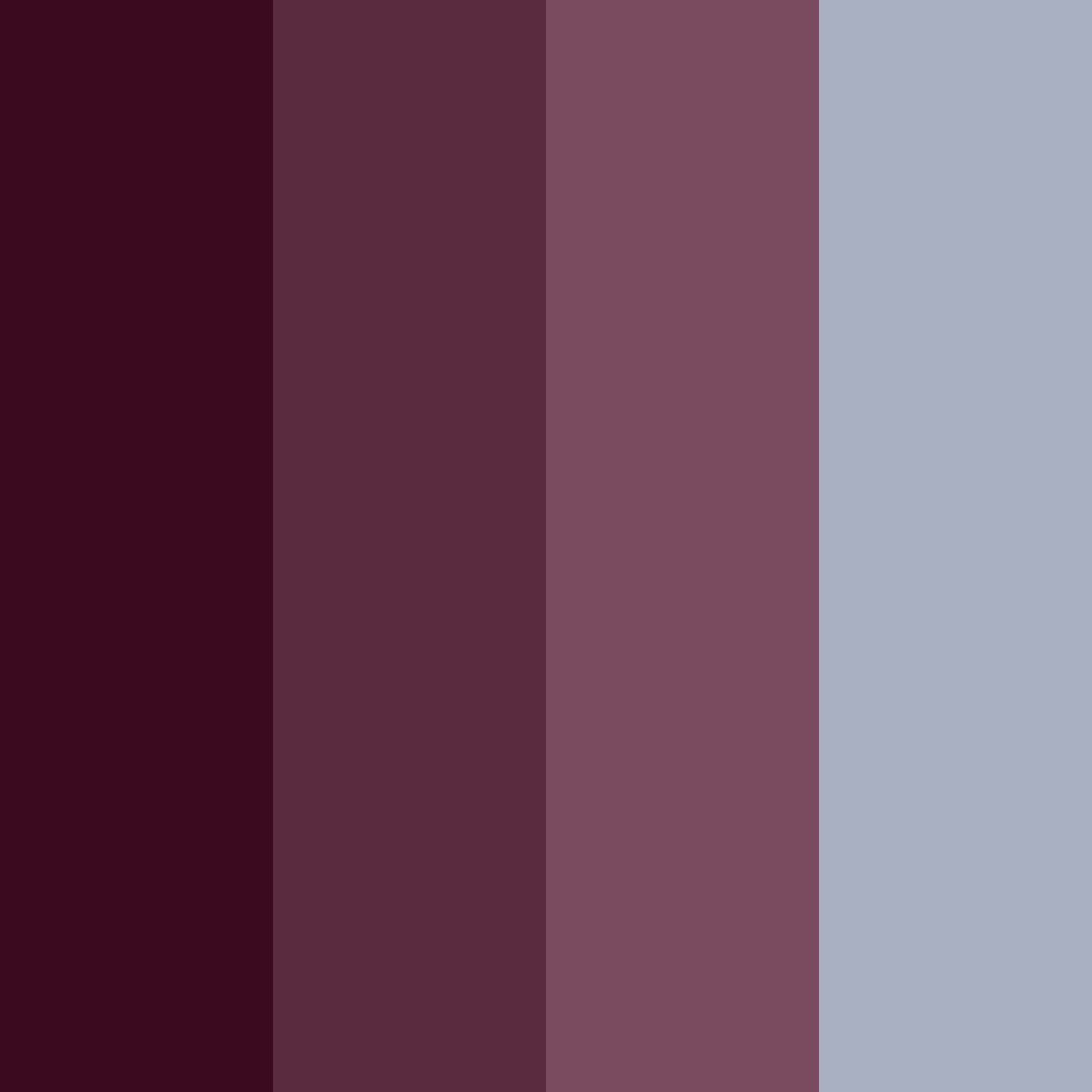 Frosty Maroon Wharf Color Palette - ColorDrop