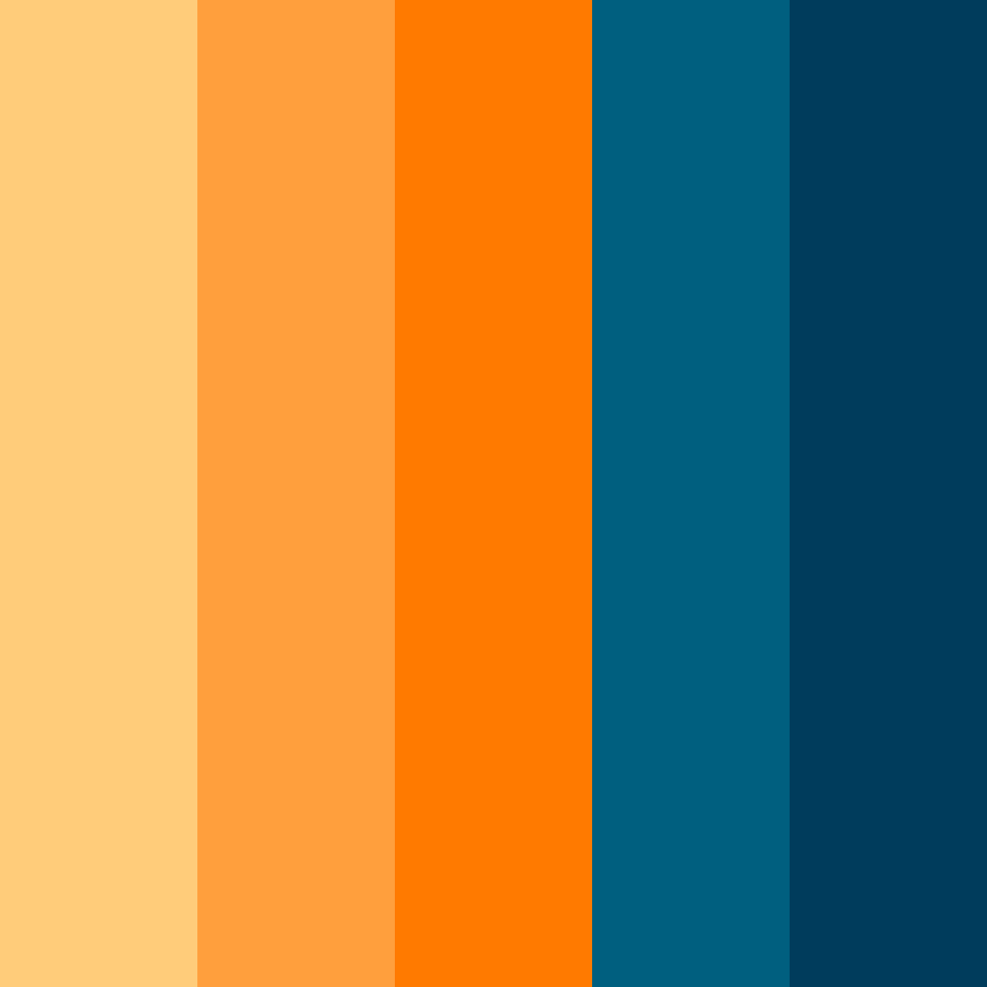 Sunset Cove Color Palette - ColorDrop