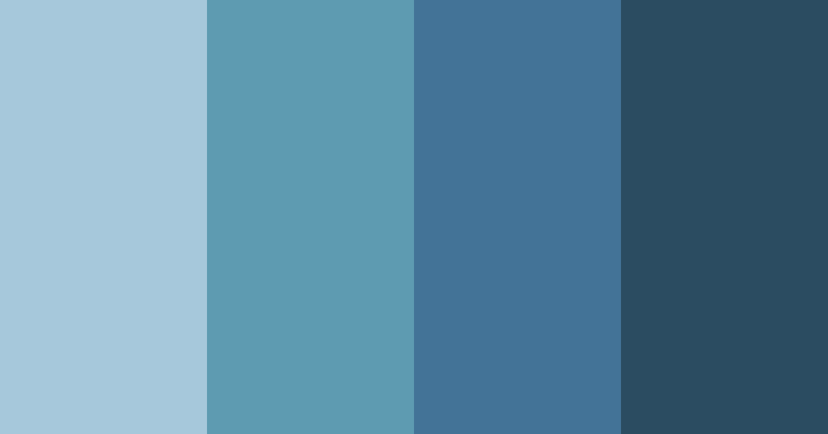 Oceanic Reverie Color Palette - ColorDrop