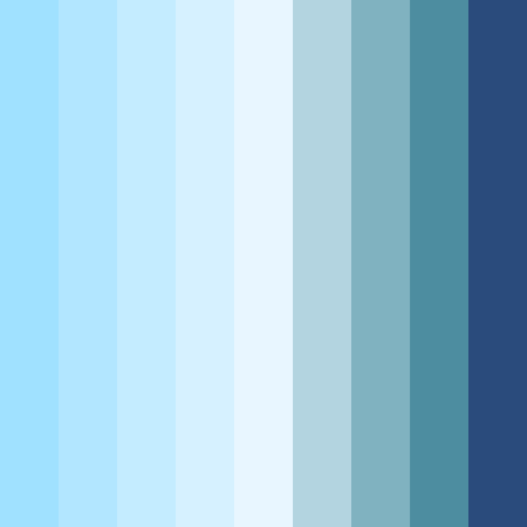 Light Blue Color Palette - ColorDrop