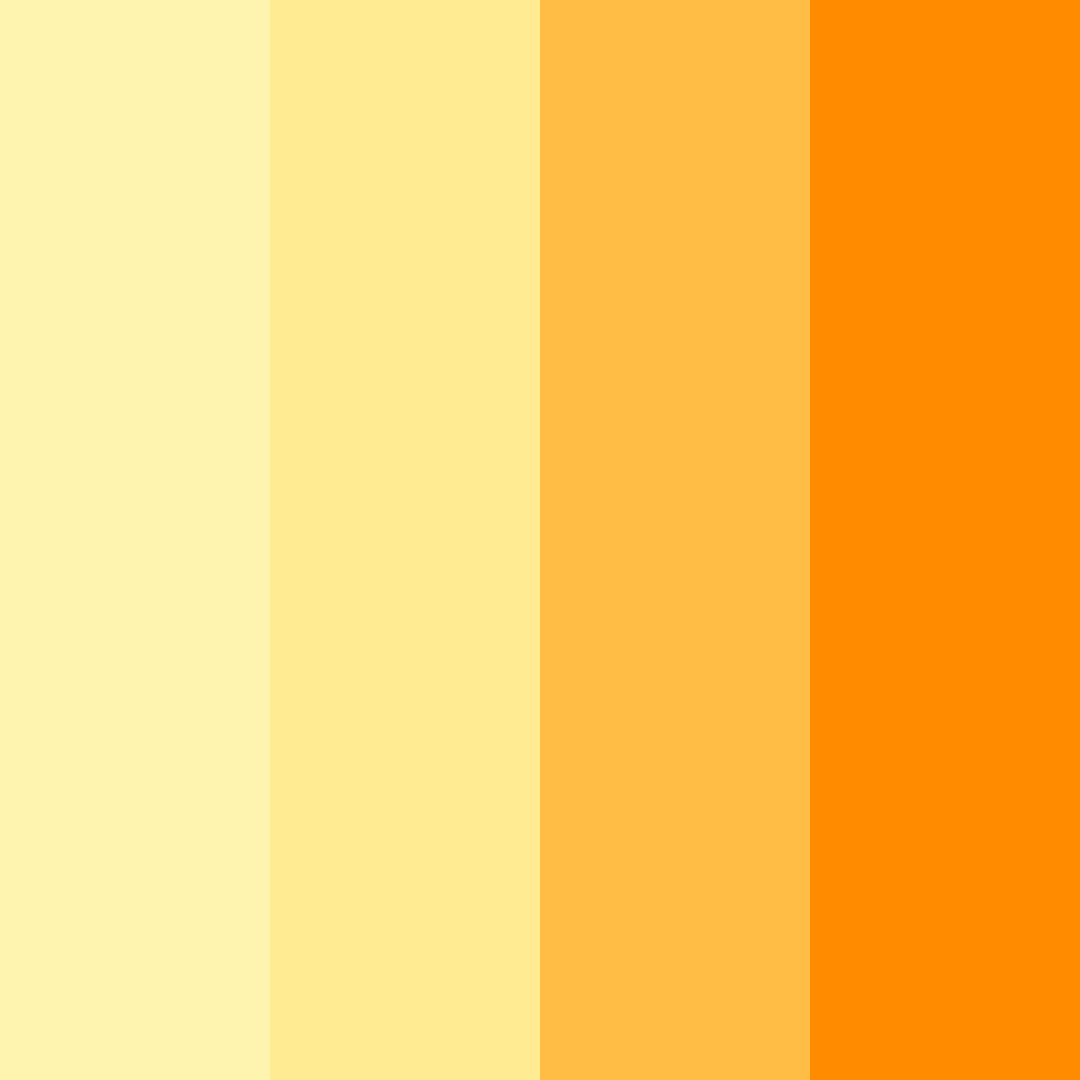 Sunny Citrus Burst Color Palette - ColorDrop