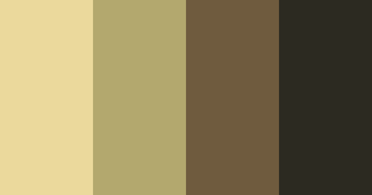 Golden Shadows Color Palette - ColorDrop