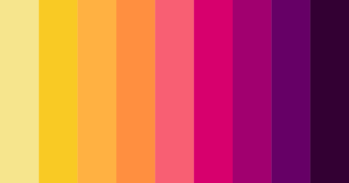 Yellow and Purple Delight Color Palette - ColorDrop