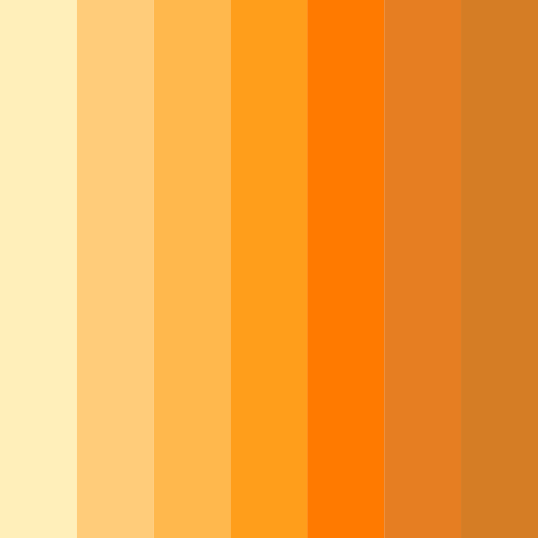 Orange Sunset Color Palette - ColorDrop