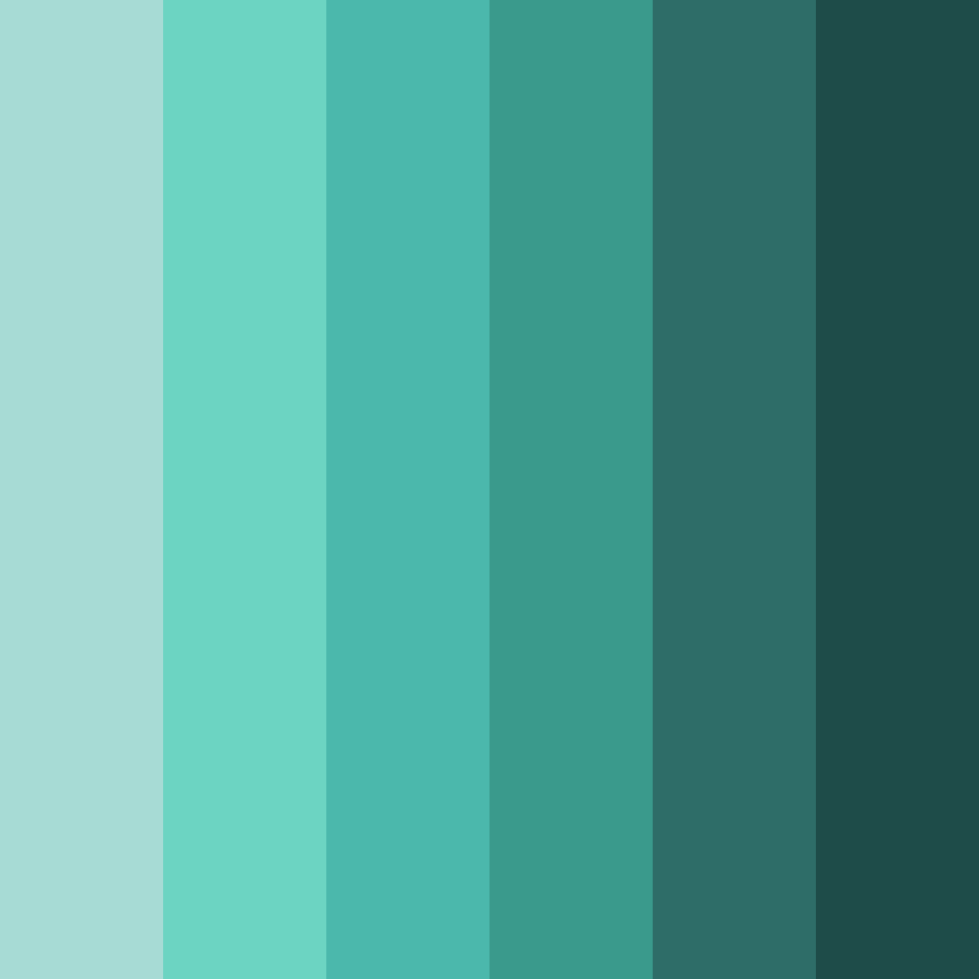 Tropical Oasis Color Palette - ColorDrop