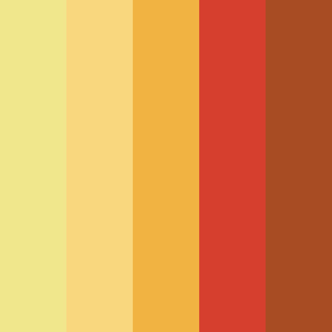 Warm Yellow Color Palette - ColorDrop