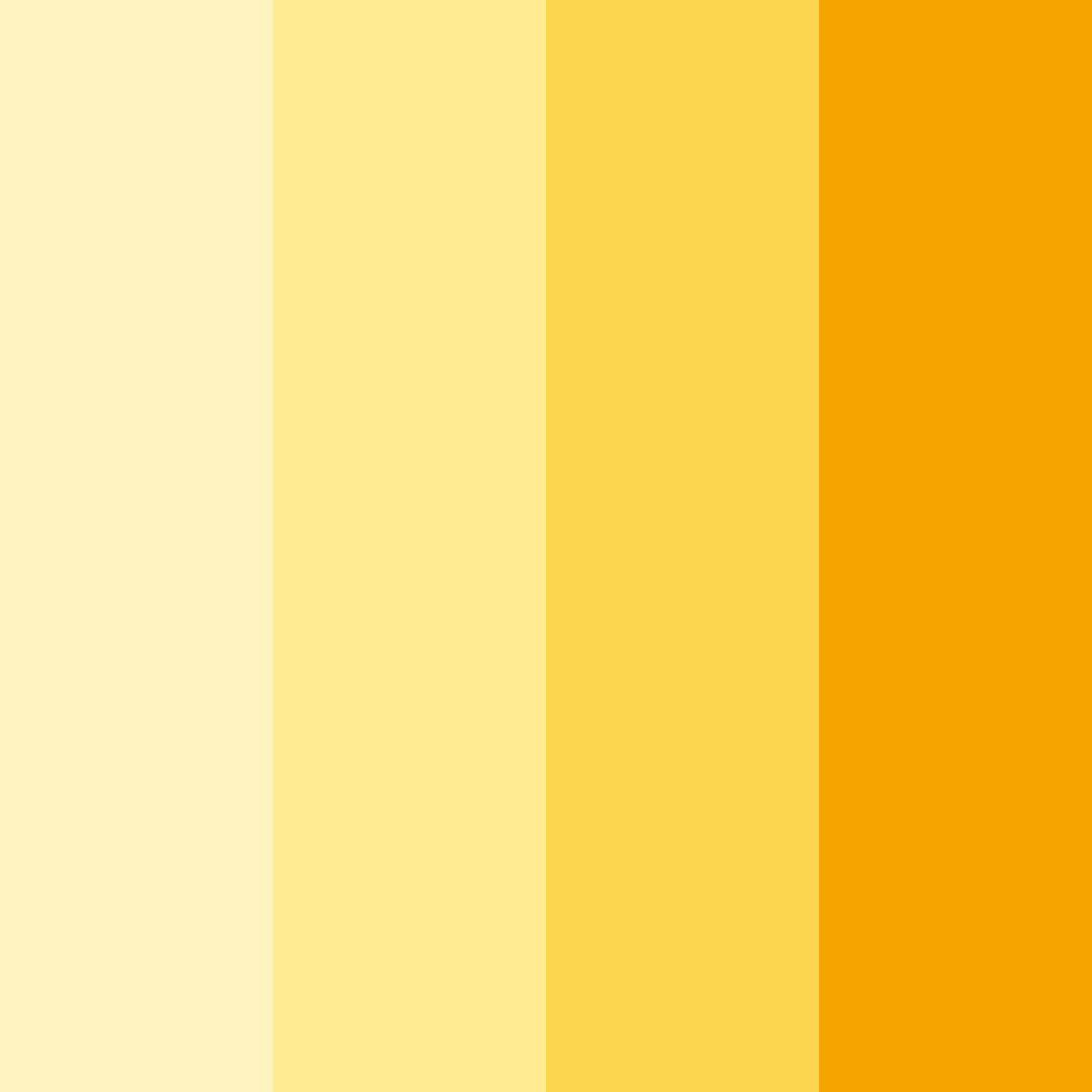 Sunshine Serenade Color Palette - ColorDrop