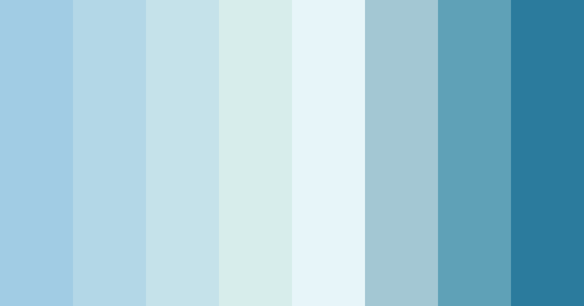 Serene Seascape Color Palette - ColorDrop