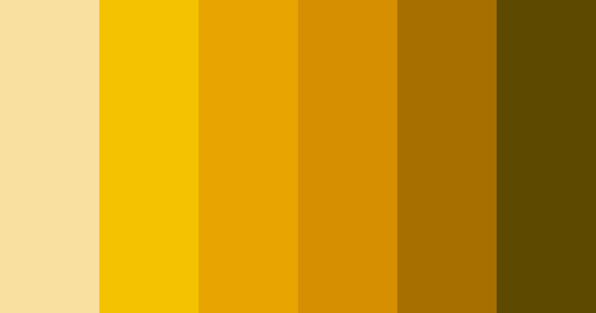 Golden Earth Color Palette - ColorDrop