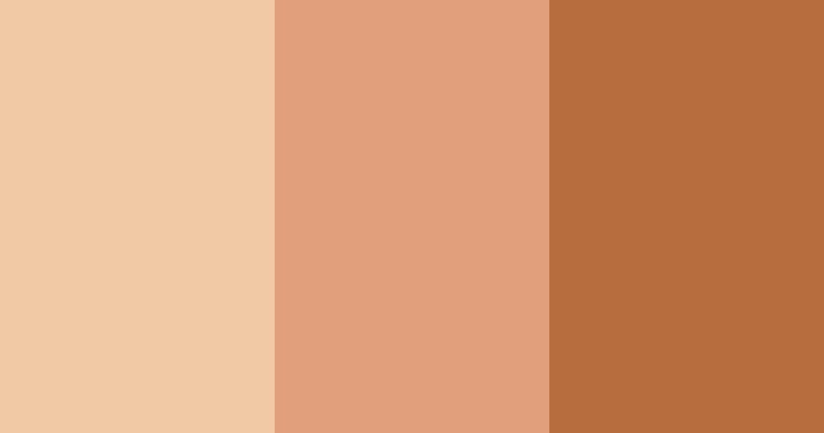 Light Orange Color Palette - ColorDrop