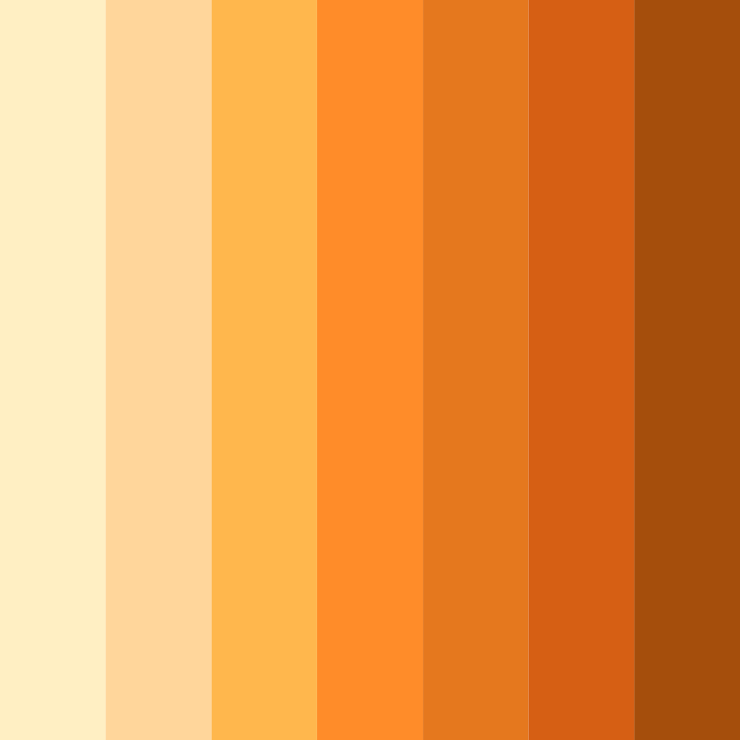 Orange Sunset Color Palette - ColorDrop
