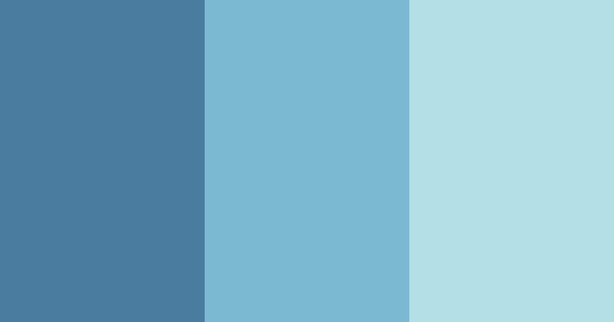 Deep Blue Color Palette - ColorDrop