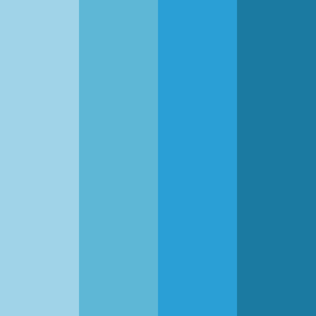 Deep Blue Shades Color Palette - ColorDrop