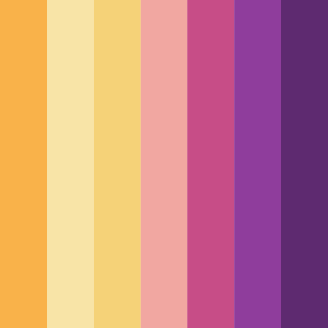 Electric Sunrise Color Palette - ColorDrop