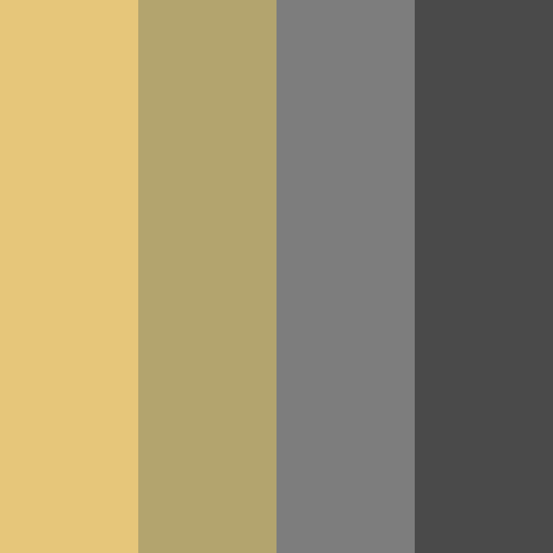 Gold and Grey Elegance Color Palette - ColorDrop