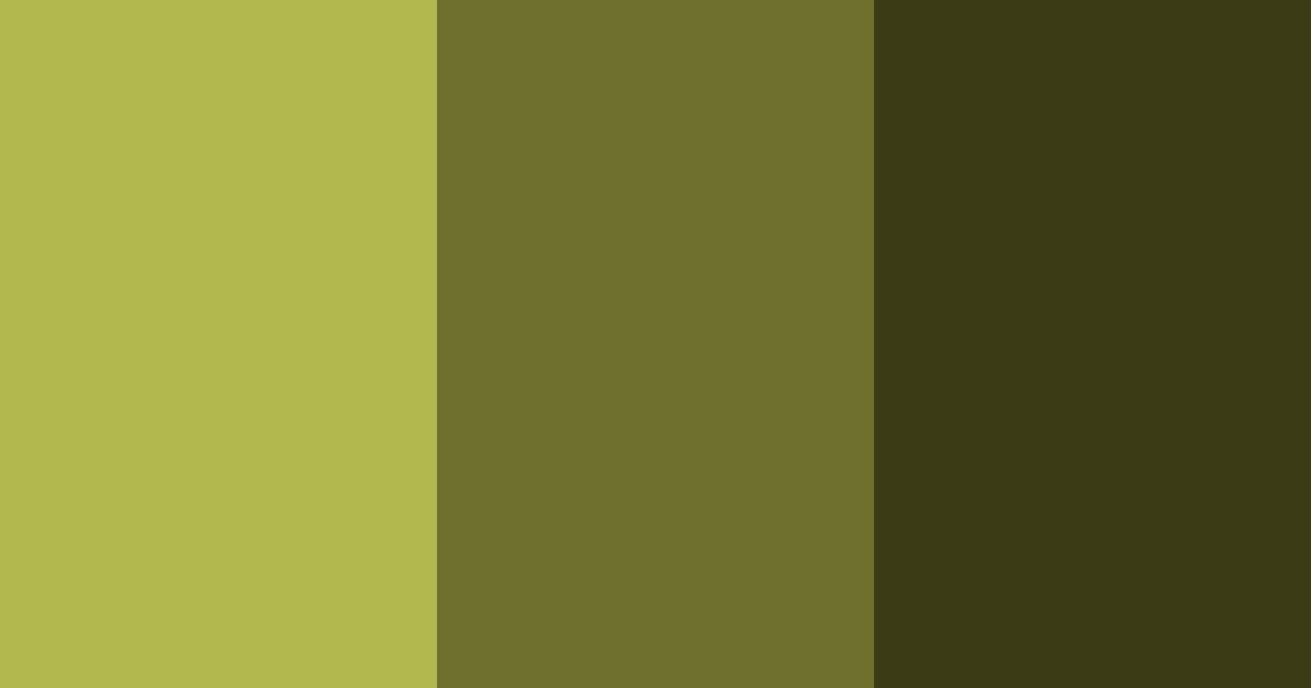 Olive Shades Color Palette - ColorDrop