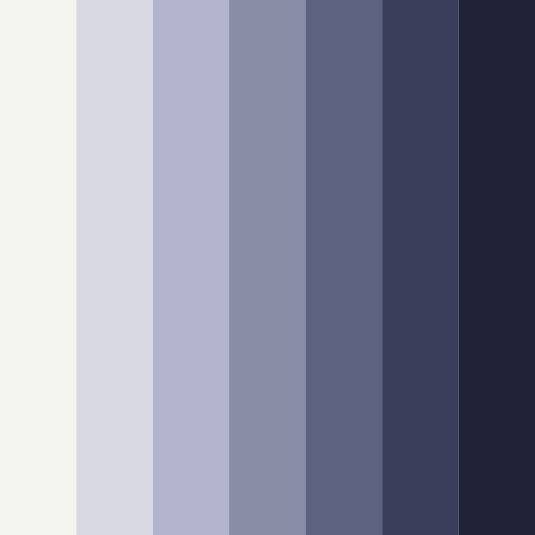 Ink and Shadows Color Palette - ColorDrop