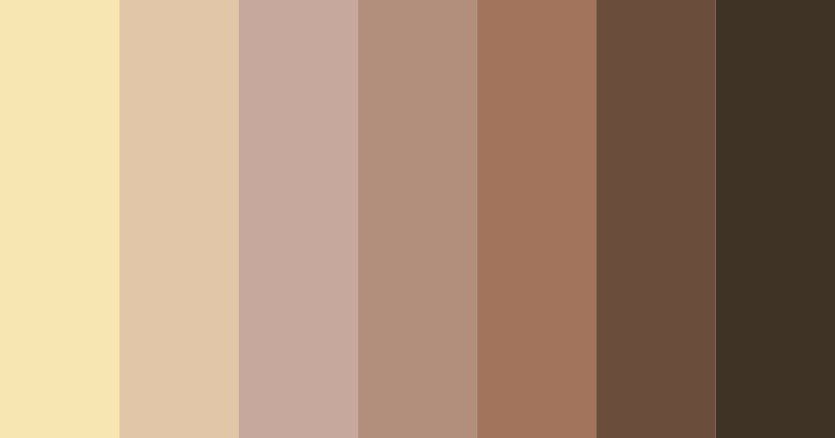 Brown Memories Color Palette - ColorDrop