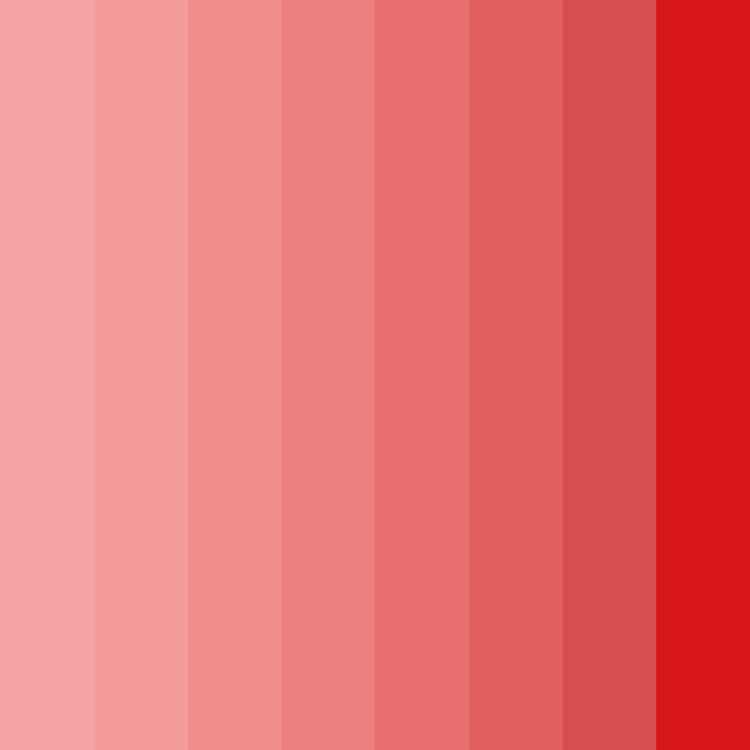 Bright Red Color Palette - ColorDrop