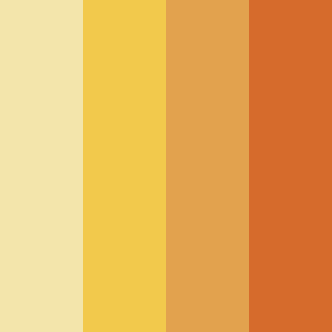 Golden Sunshine Color Palette - ColorDrop