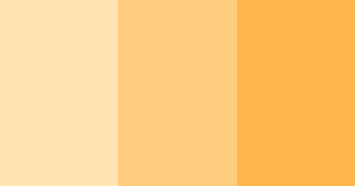 Light Orange Color Palette - ColorDrop
