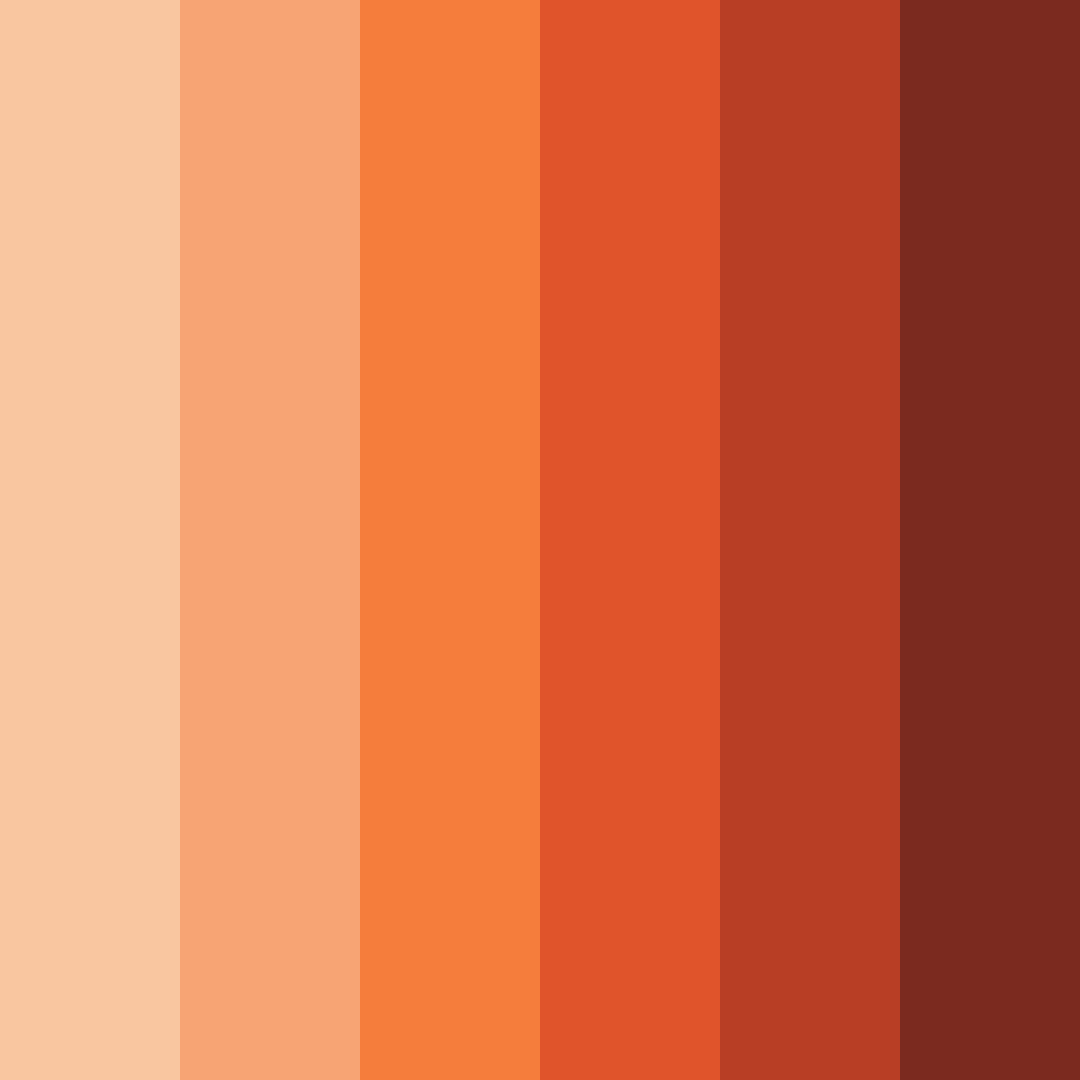 Orange Sunset Color Palette - ColorDrop