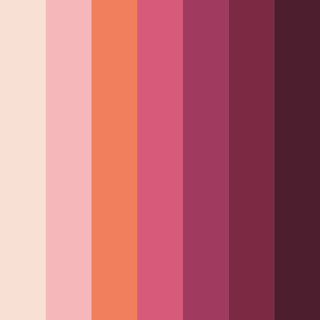 Blushing Fortune Color Palette - ColorDrop