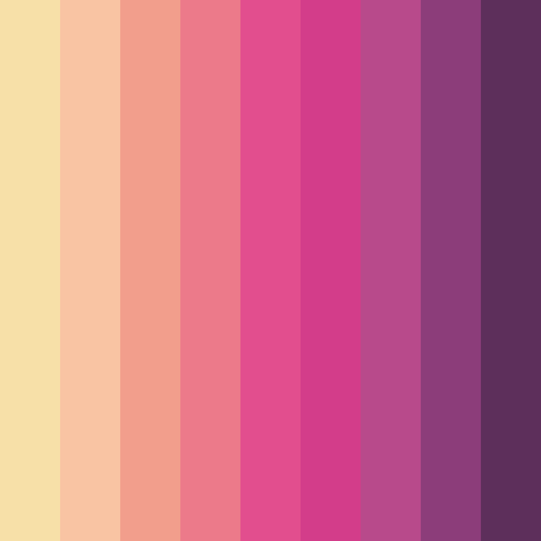 Pink Shades Color Palette - ColorDrop