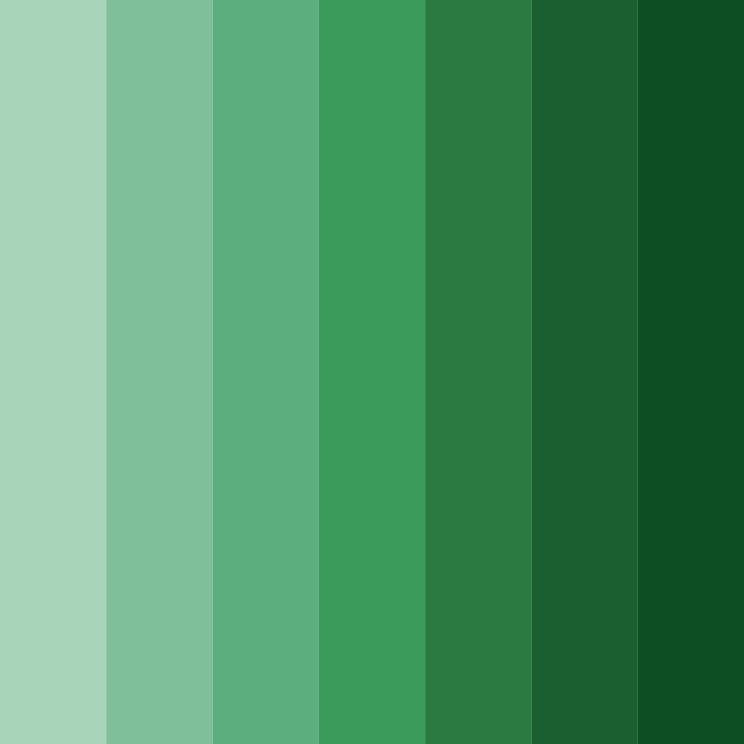 Emerald Forest Harmony Color Palette - ColorDrop