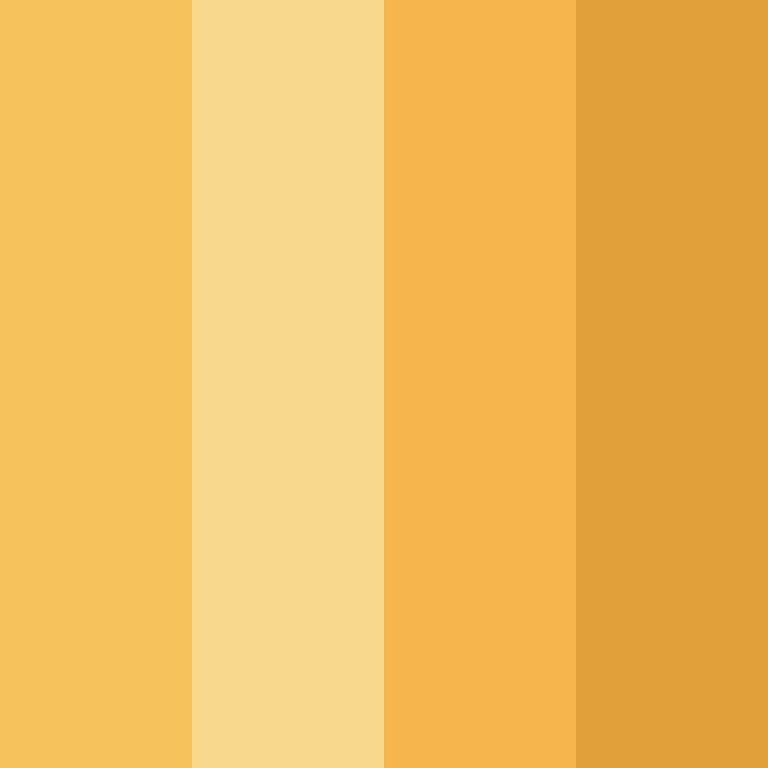 Golden Yellow Color Palette - ColorDrop
