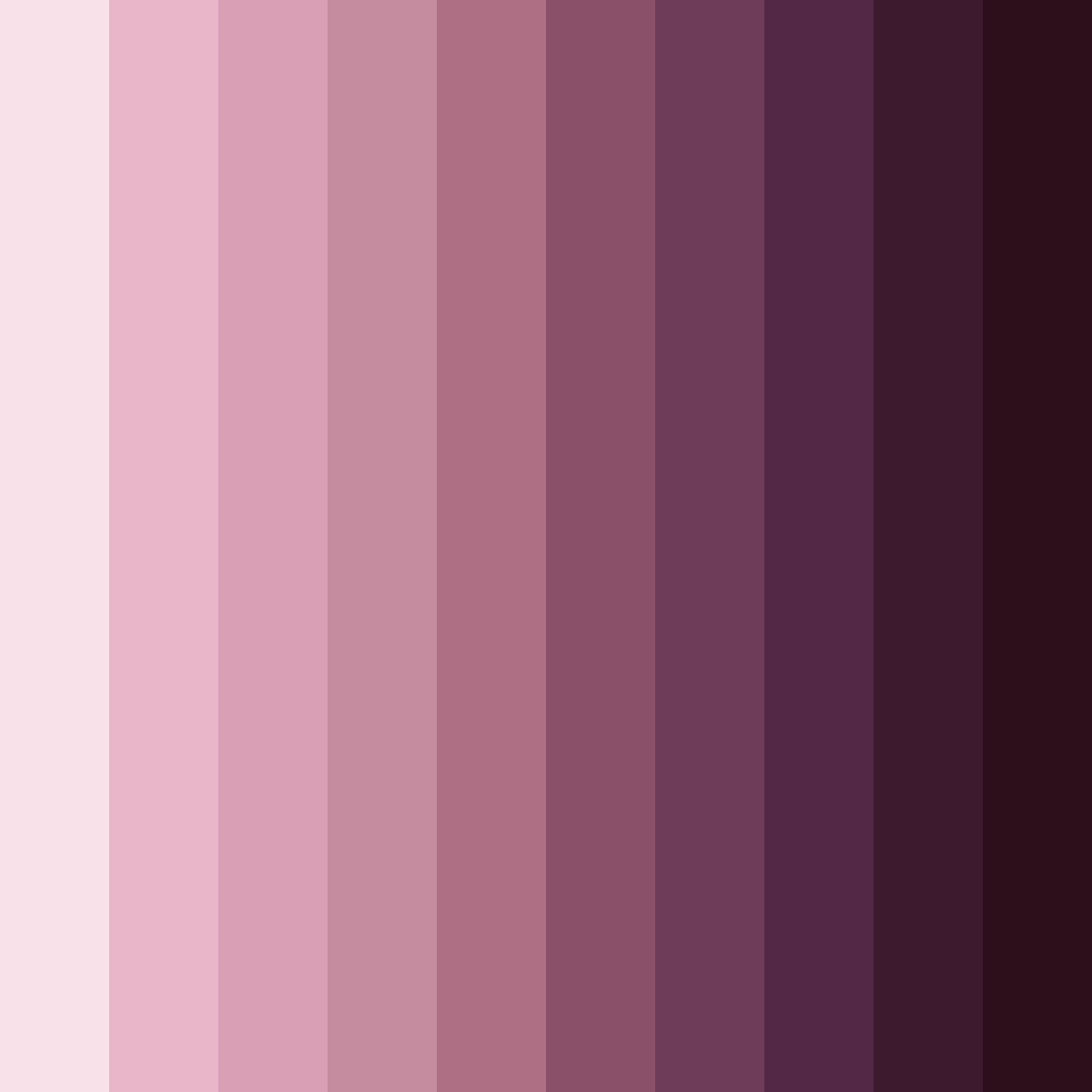 Shades of Burgundy Color Palette - ColorDrop