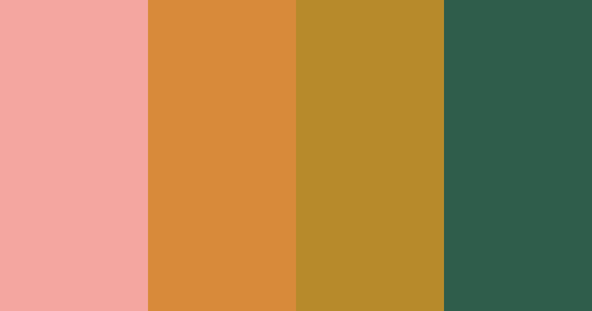 Royal Autumn Harmony Color Palette - ColorDrop